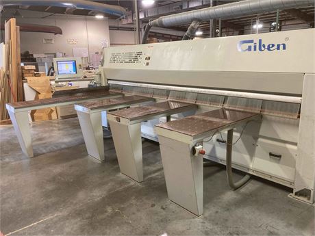 Lot - Giben "Smart SP" Beam Saw | Place Your Bid at MachineryMax