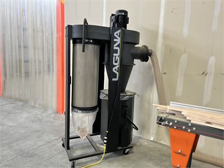 Lot - Laguna "Tflux-3" Dust Collector | Place Your Bid at MachineryMax
