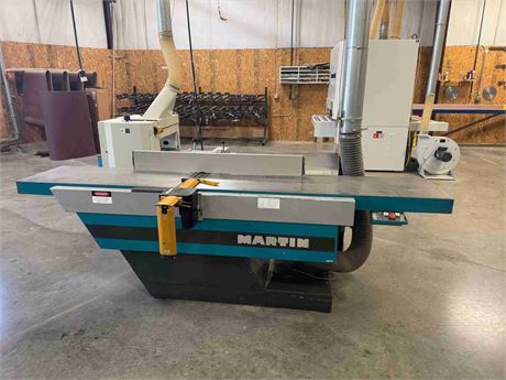 Lot - Martin "T54" 20" Jointer | Place Your Bid at MachineryMax